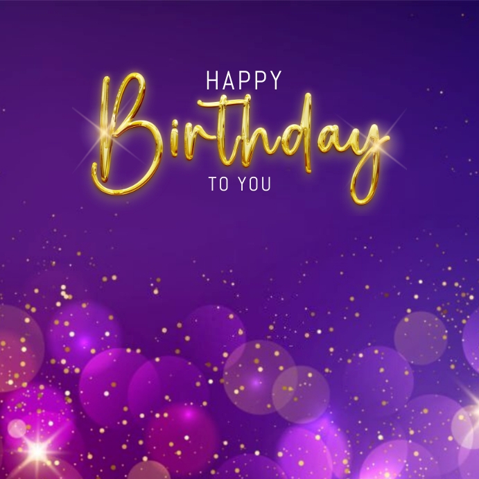Happy birthday wishes card Template | PosterMyWall