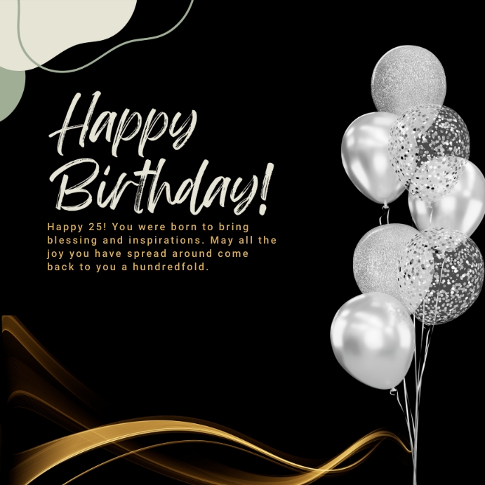 Happy birthday wishes cards Template | PosterMyWall