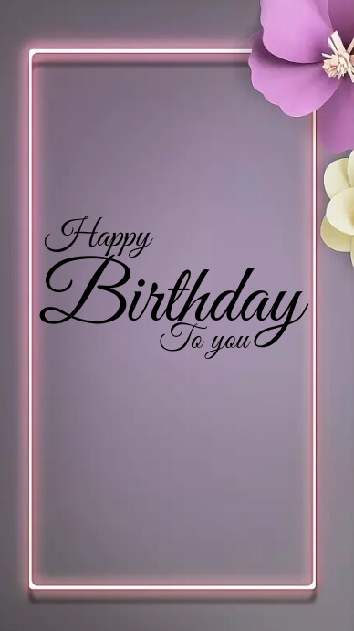 Happy Birthday wishes Template | PosterMyWall