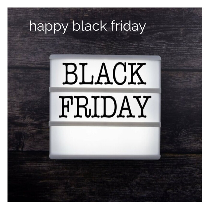 Happy black friday logo design template | PosterMyWall