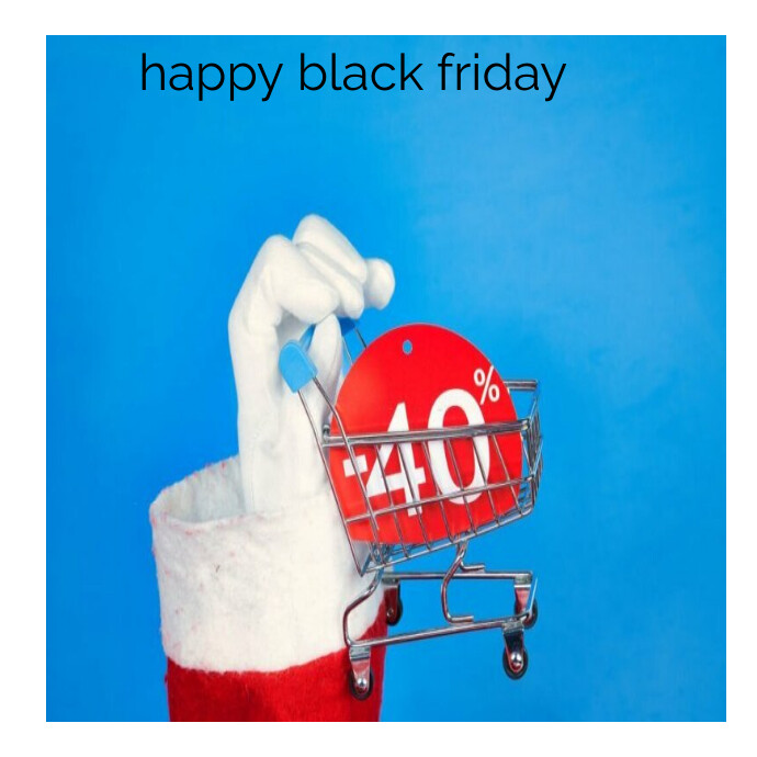 Happy black friday logo design template | PosterMyWall