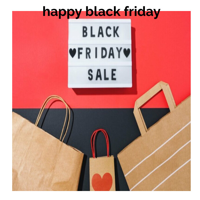 Happy black friday postcard design Template | PosterMyWall