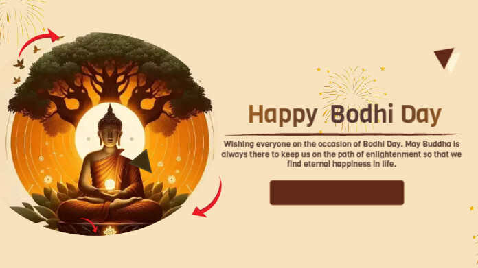 happy bodhi day Template | PosterMyWall