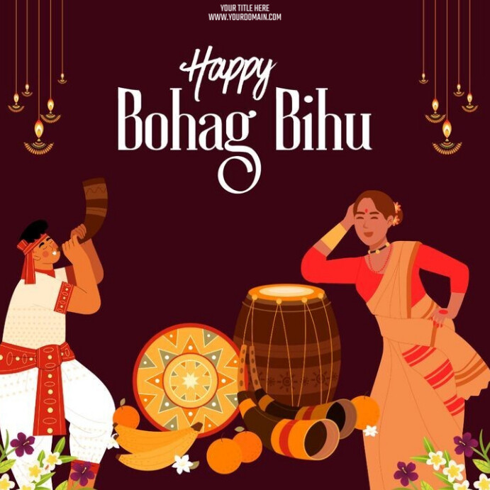 Happy Bohag Bihu Template | PosterMyWall