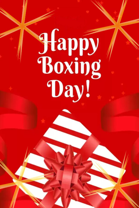 Happy Boxing Day! Template | PosterMyWall