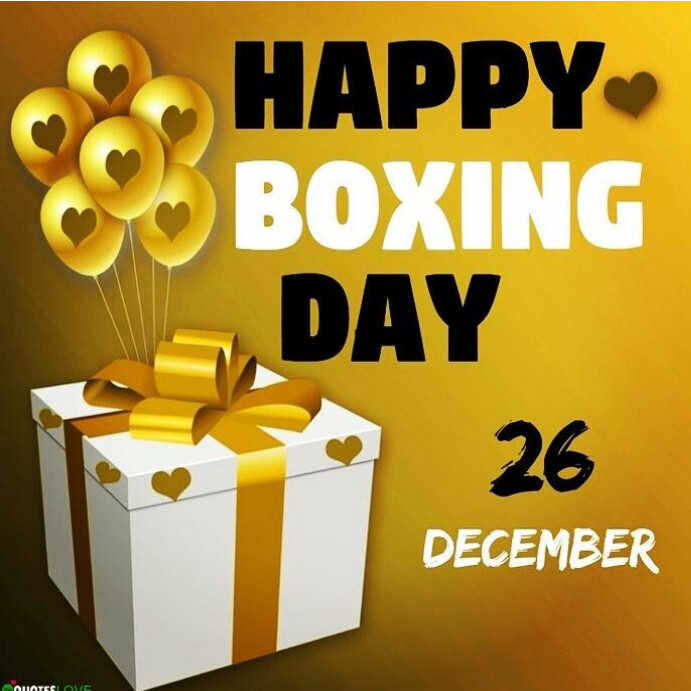 Happy boxing day celebration Template | PosterMyWall