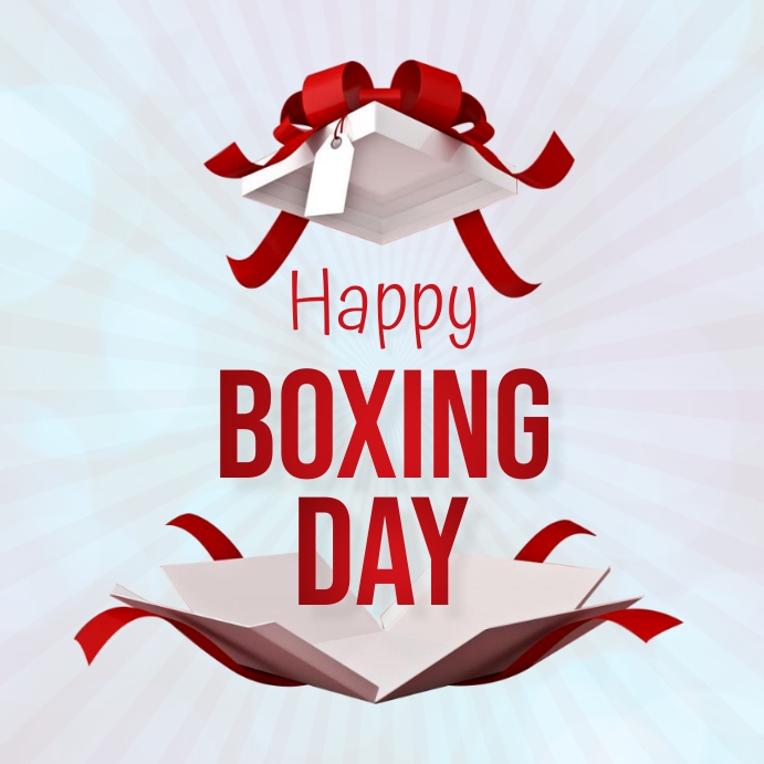 Happy Boxing Day Template | PosterMyWall