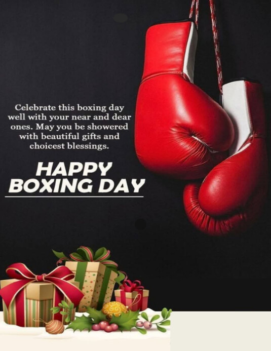 happy boxing day Template | PosterMyWall