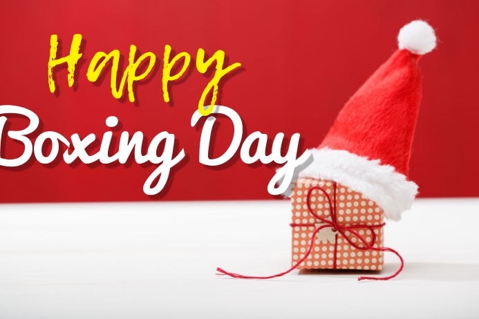 Copy of happy boxing day flyer | PosterMyWall