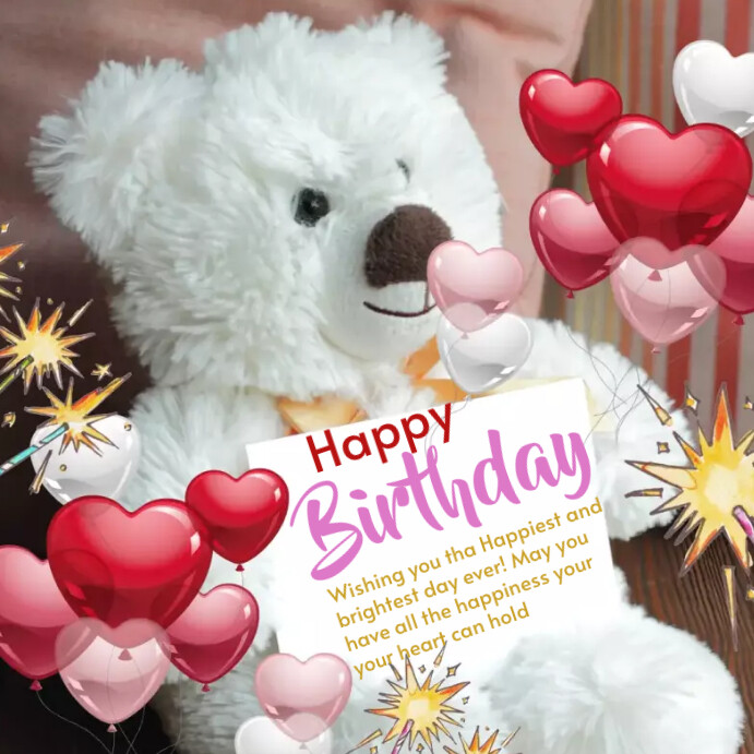 Happy brithday template | PosterMyWall