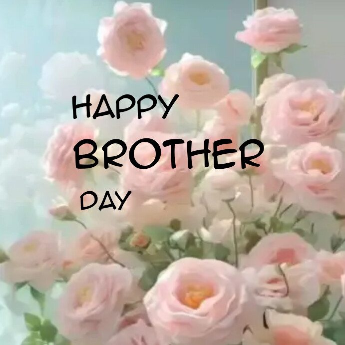 Happy brother day Instagram post Template | PosterMyWall