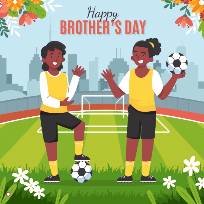 Happy brothers day event flyer Template | PosterMyWall