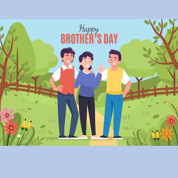 Happy brothers day event flyer Template | PosterMyWall
