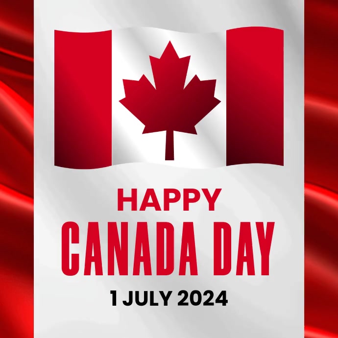 Happy Canada Day Ads Template | PosterMyWall