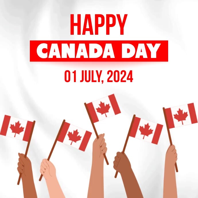 Happy Canada Day Ads Template | PosterMyWall