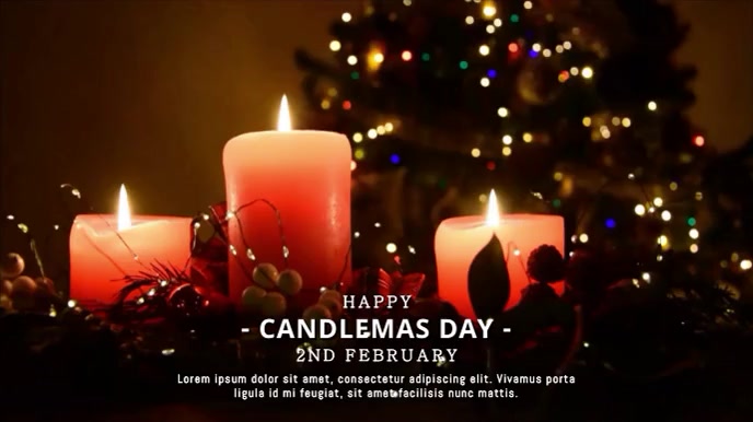 happy candlemas day Template | PosterMyWall