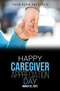 Happy Caregiver Poster Template | PosterMyWall