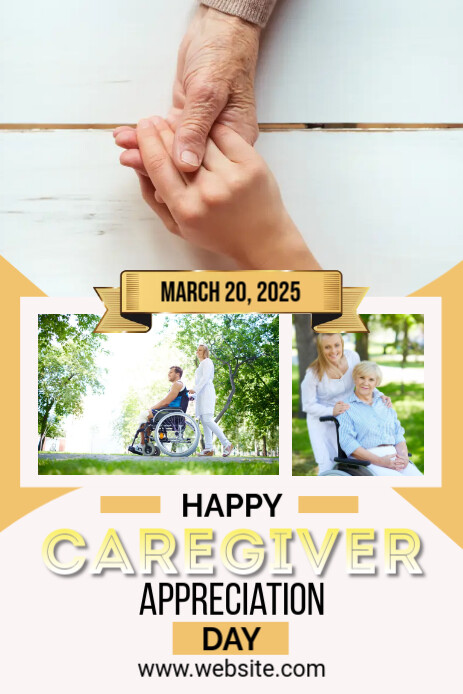 Copy of Happy Caregiver Template | PosterMyWall