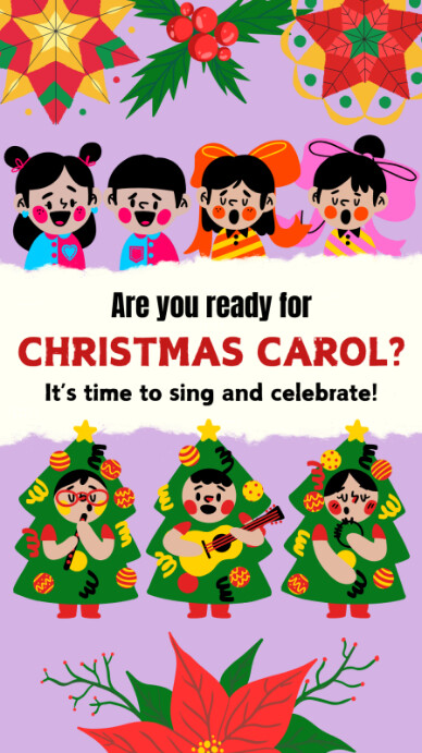 Happy carol day Template | PosterMyWall