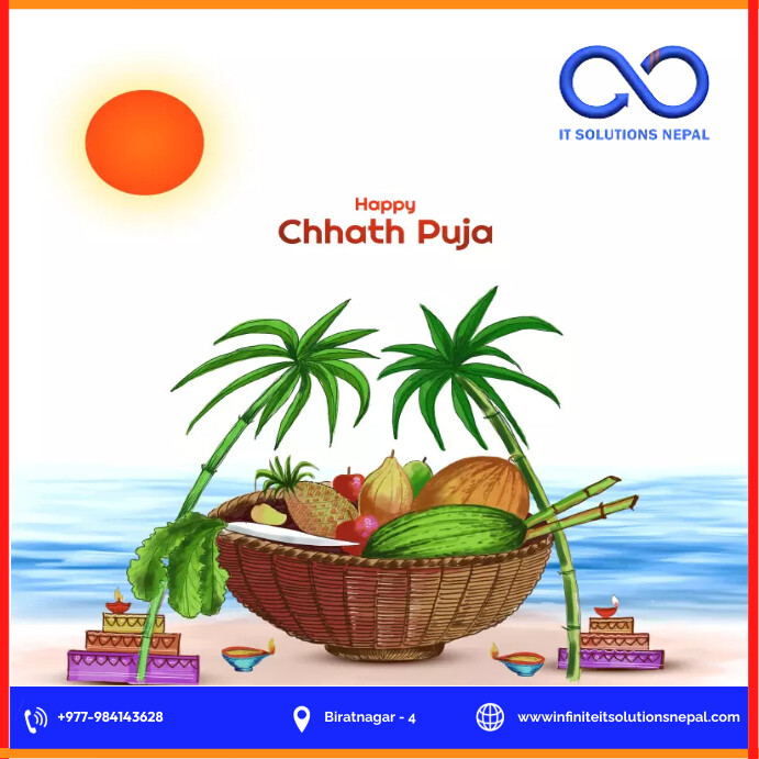 Happy chhath puja 2023 Template | PosterMyWall