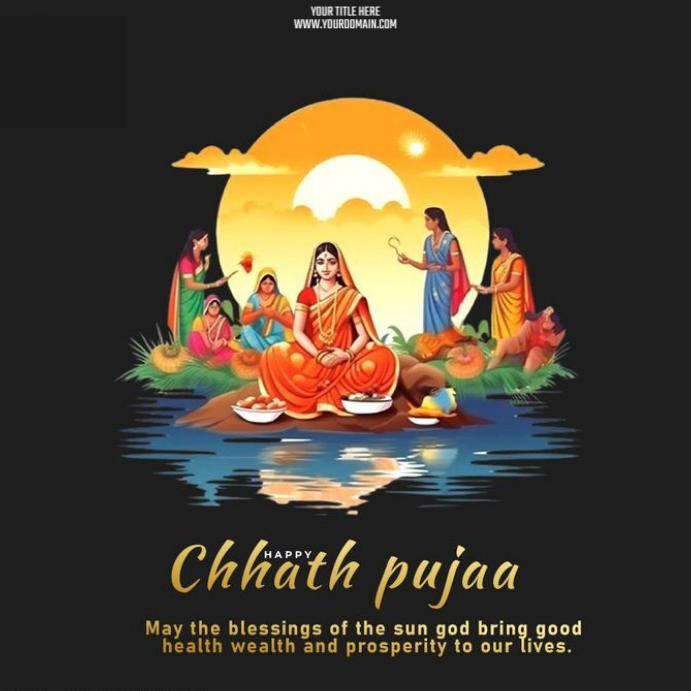 Happy Chhath Puja Template | PosterMyWall