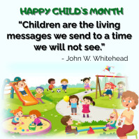Child's Month Template | PosterMyWall