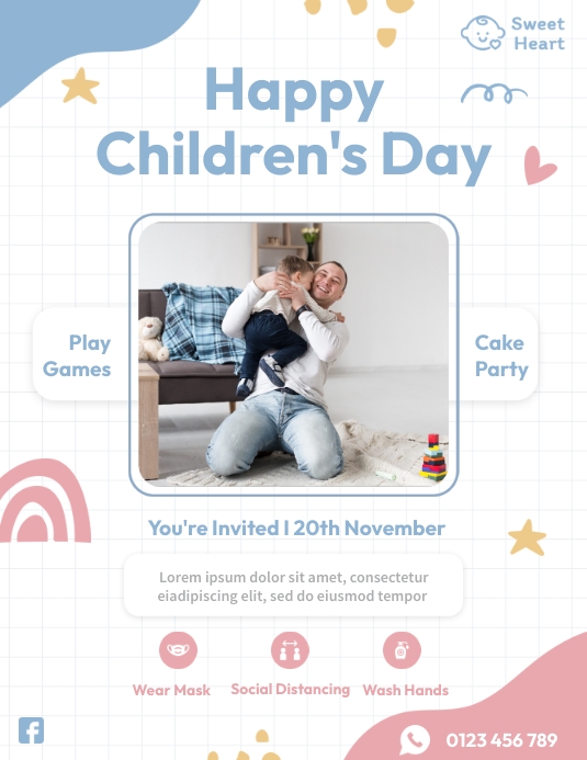 Happy Children's Day Ad Template | PosterMyWall