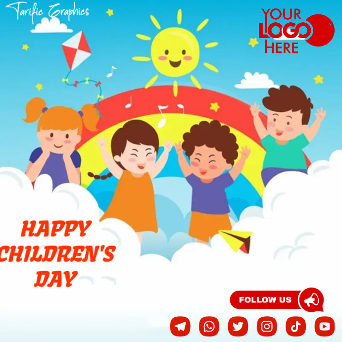 happy children's day Template | PosterMyWall