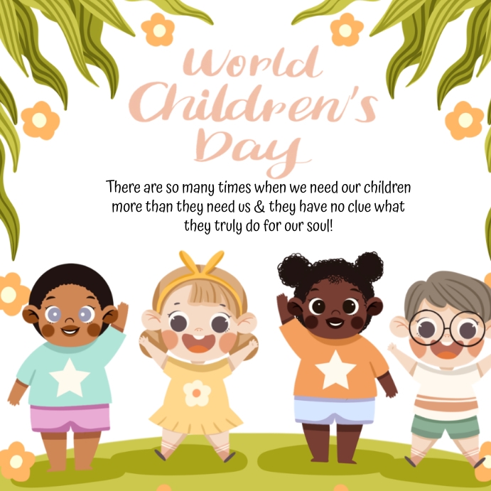 happy children's day Template | PosterMyWall