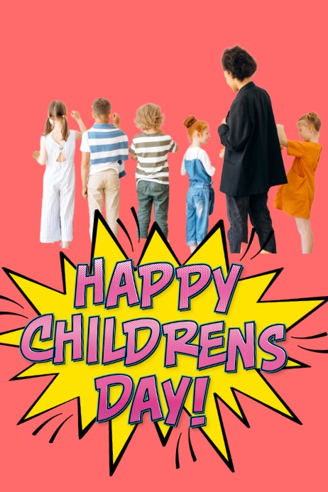 Happy children day celebration Template | PosterMyWall