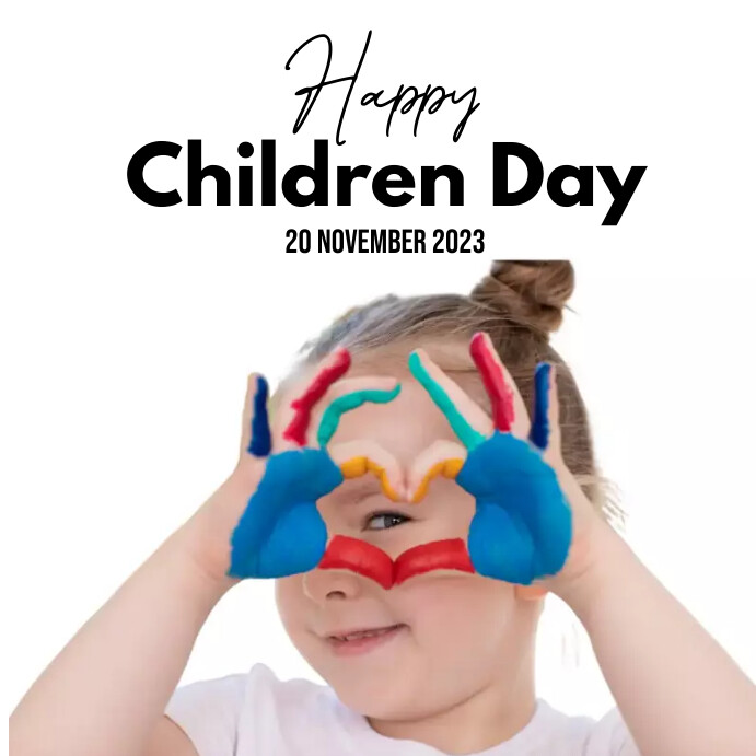 happy children day Template | PosterMyWall