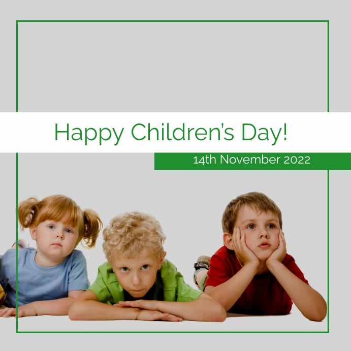 Happy Children Day Template | PosterMyWall
