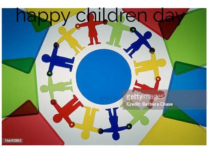 Happy children day poster design template | PosterMyWall