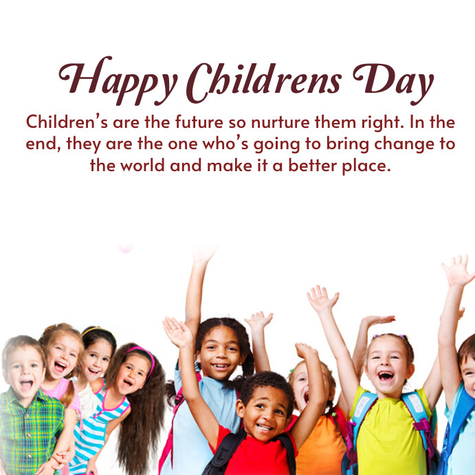 happy childrens day Template | PosterMyWall