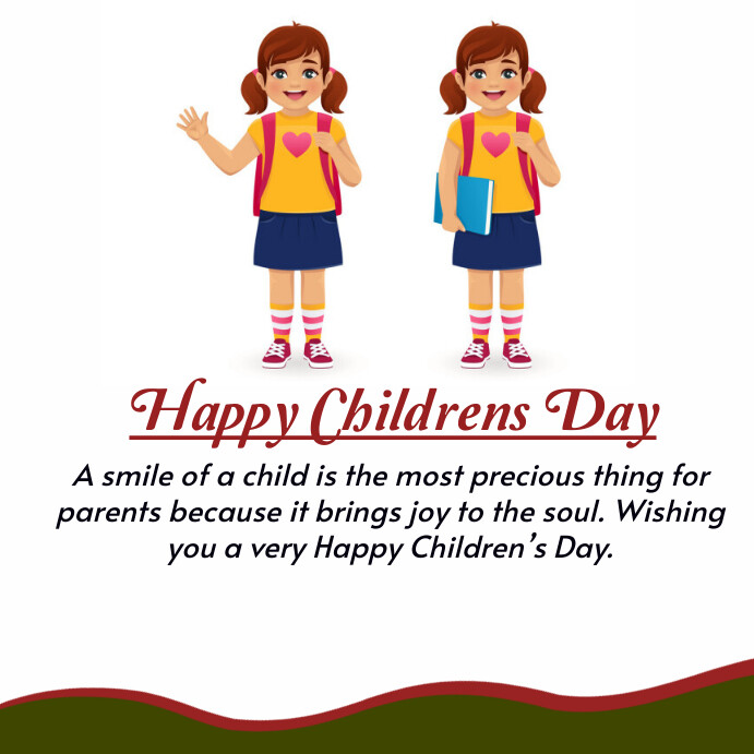happy childrens day Template | PosterMyWall