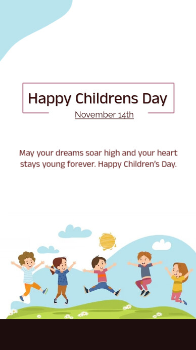 happy childrens day wishes Template | PosterMyWall