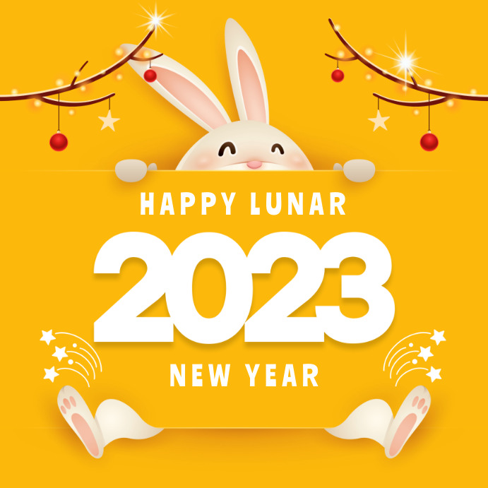 Happy Chinese Lunar New Year 2023 Template | PosterMyWall