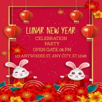 happy chinese lunar year 2023 instagram Template | PosterMyWall