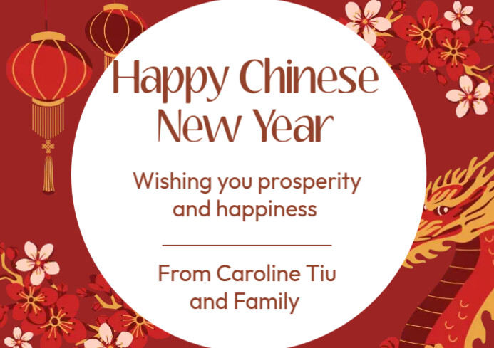 Happy Chinese New Year Template | PosterMyWall
