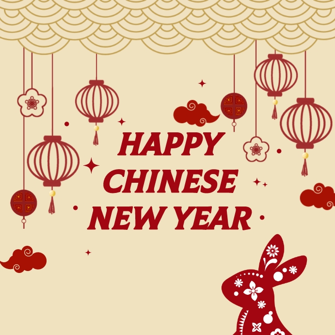 Happy Chinese New Year Instagram Post Template | PosterMyWall