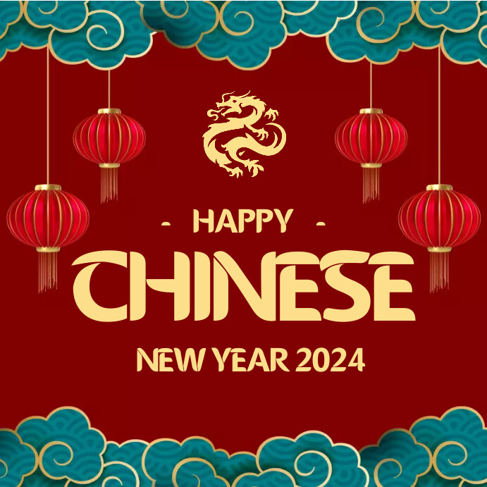 Happy Chinese New Year Instagram Post Template | PosterMyWall