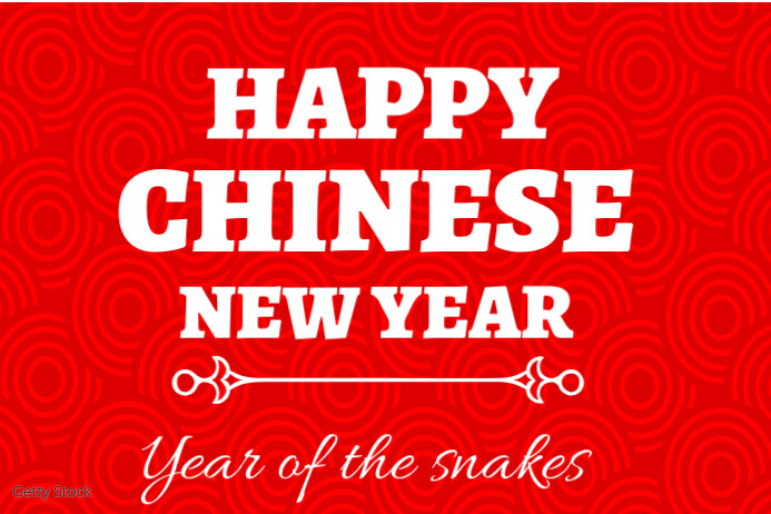 Happy Chinese New Year Poster 2025 Template | PosterMyWall