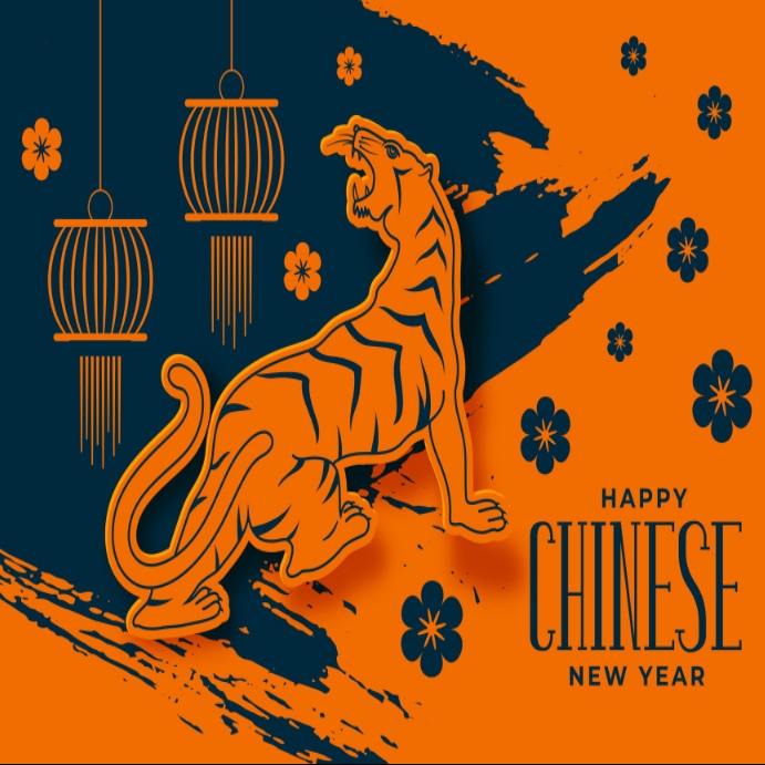 Happy Chinese new year poster design Template | PosterMyWall