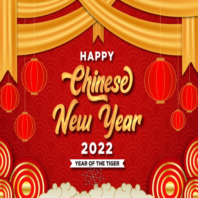 Happy Chinese new year poster design template | PosterMyWall