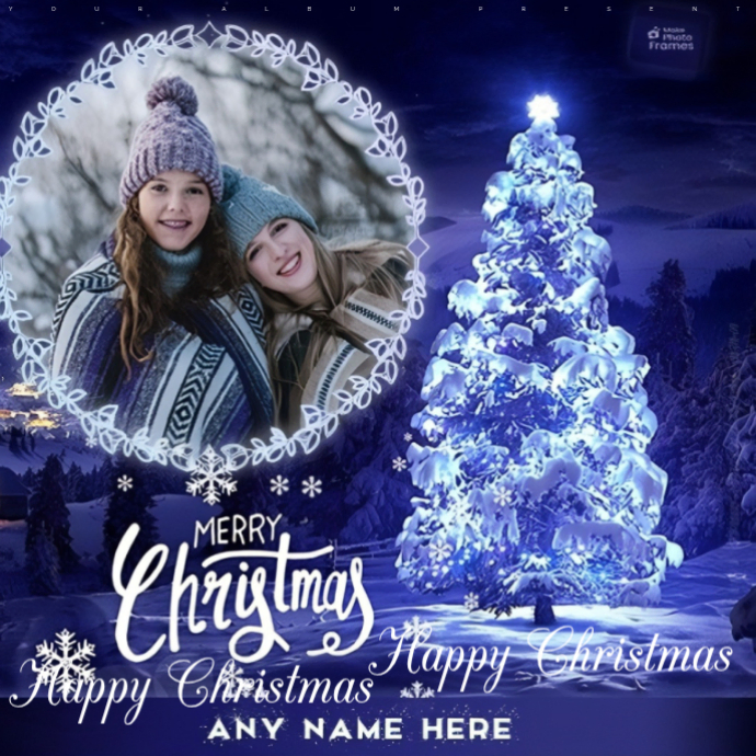 Happy Christmas album cover design Template | PosterMyWall