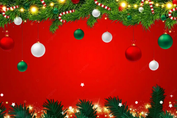 Plantilla de Happy Christmas background template design | PosterMyWall