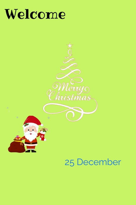 Happy Christmas Day Template | PosterMyWall