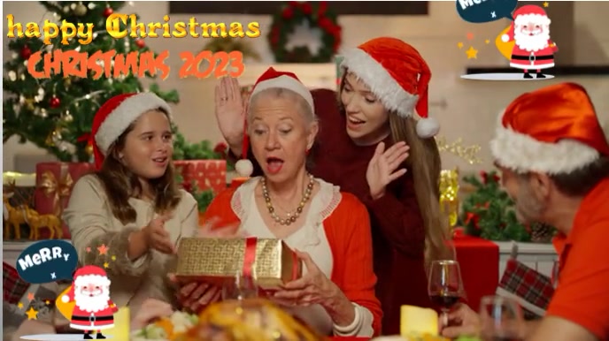 Happy Christmas Template | PosterMyWall