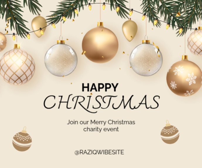 happy christmas Template | PosterMyWall