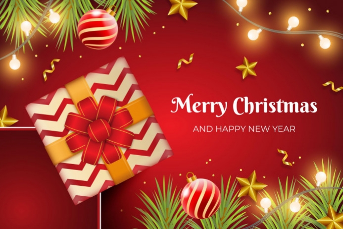 Happy Christmas Template | PosterMyWall